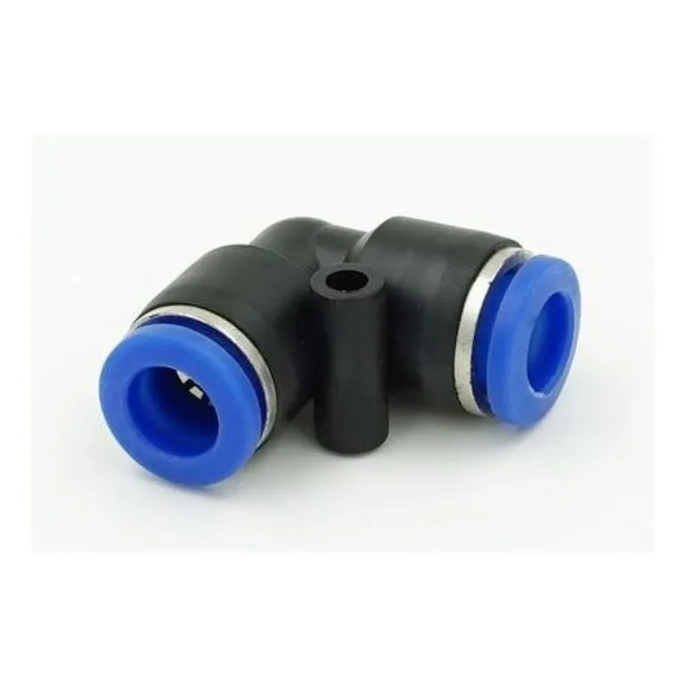 Conector Rapido Neumatico Union Codo 6mm 2 Vias | Sodimac Chile