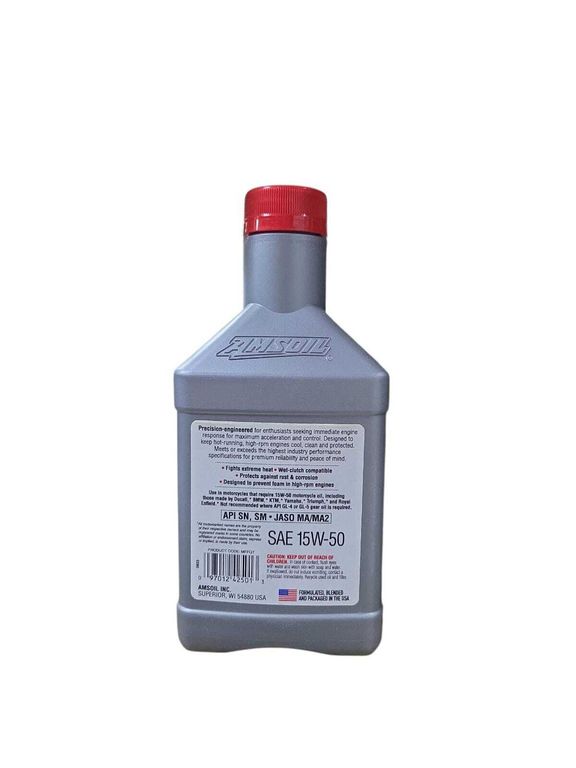 Aceite De Moto Amsoil 15w 50 Metric 1l 4t Full Sintetico | Sodimac Chile