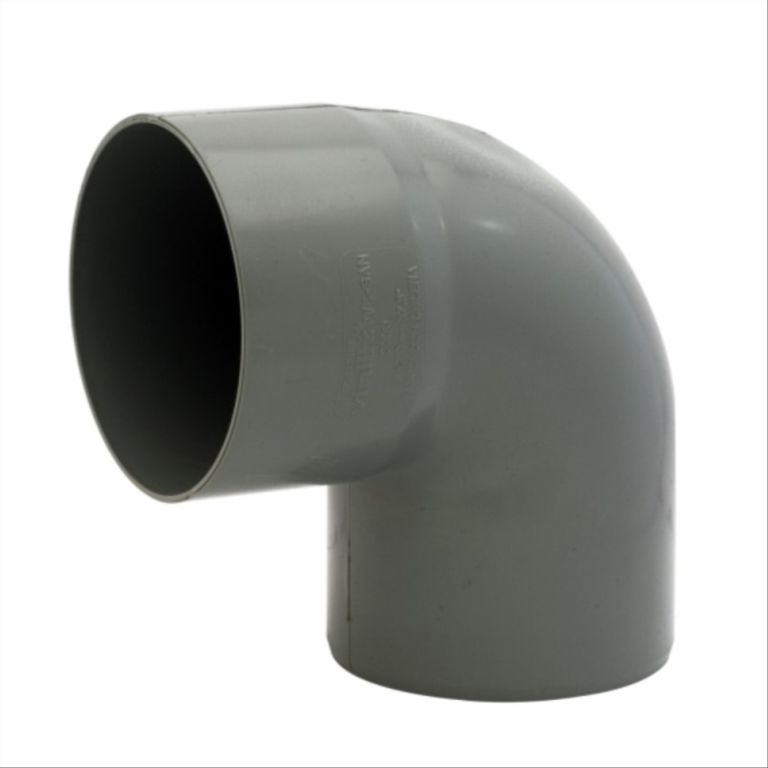 Codo pvc sanitario gris 110mm | Sodimac Chile