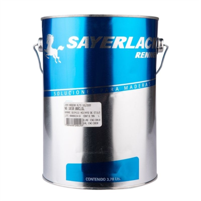 SAYERLACK Laca Alto Sólido madera 1 gal | falabella.com