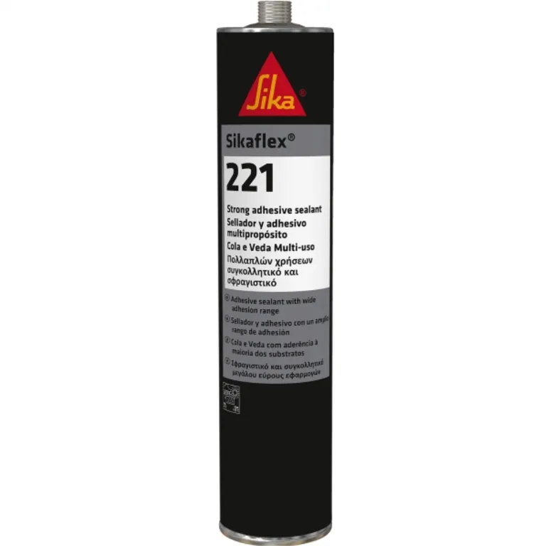 SIKA Sellador poliuretano negro Sikaflex 221 300ml | Falabella Chile