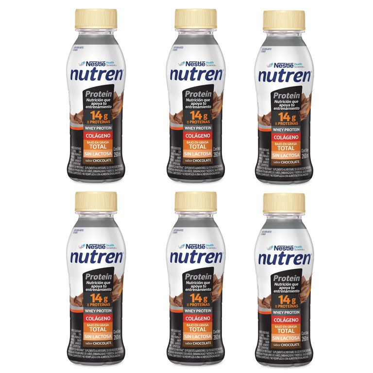 NUTREN Nutren Proteín Chocolate Botella 260ml Pack X6 | Falabella Chile