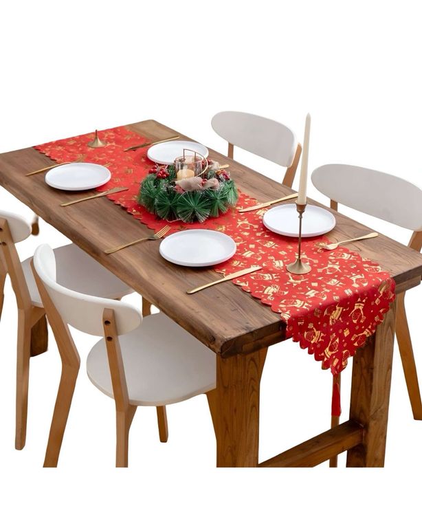 GENERICO Camino de mesa diseño navidad 30 x 180 cm 06 | falabella.com