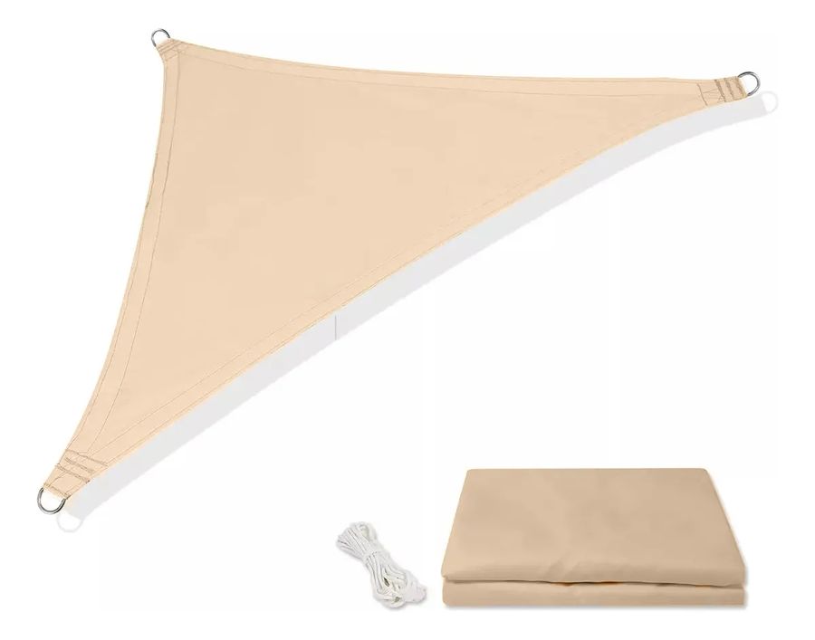 Carpa toldo vela triangular 5x5 filtro uv | Sodimac Chile