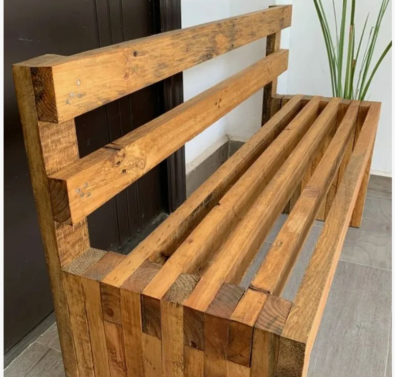 Banca De Madera Reine - Modelos Rustico - 100 Cm | Sodimac Chile