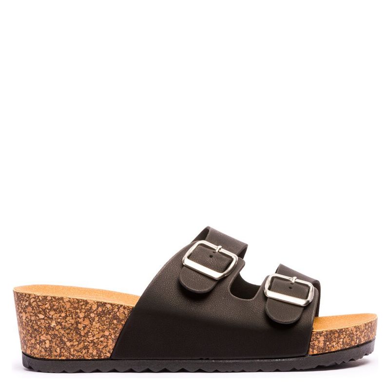 CHANCLETA Sandalia Mujer Cardenal Negro | falabella.com