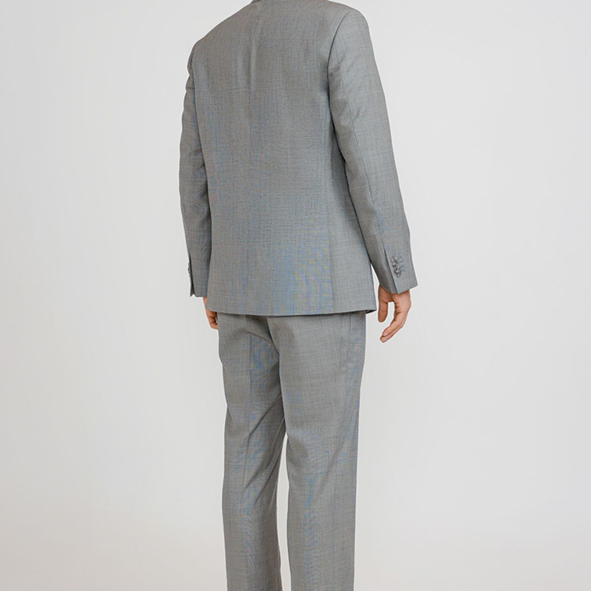 TRIAL Chaqueta Hombre Formal Lana S100'S Mix&Color Gris | Falabella Chile