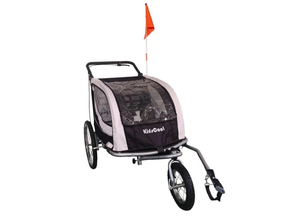 Carro Jogger Baby Trailer Negro | Sodimac Chile