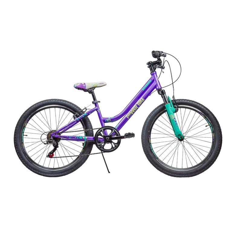 BICICLETA ARO 24 BERNICE POWERBIKE MORADA | Sodimac Chile
