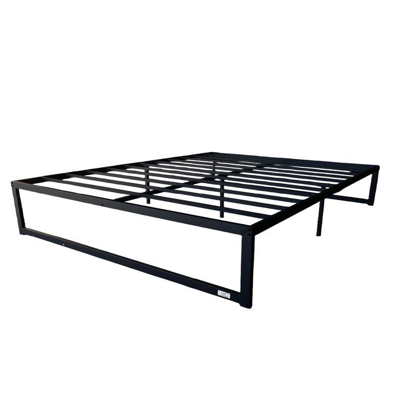 Base para Cama Europea Acero Negro 180x200 cm King Zen Vincenzi ...
