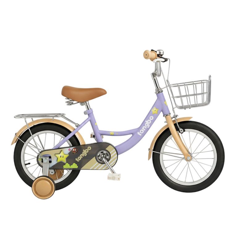 MUNDO ONLINE Bicicleta Niña Infantil De Paseo Little Star Rueditas Aro ...