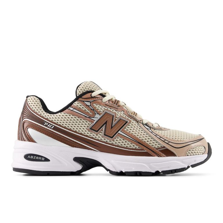 NEW BALANCE Zapatillas Urbanas Unisex New Balance 740 Blanca/Café ...