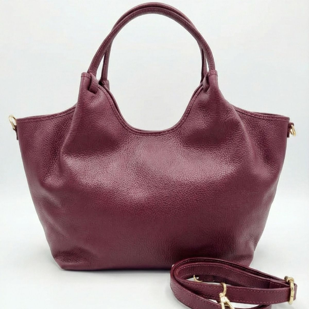 GENERICO Cartera de cuero Italiana Rita Firenze - Burdeo | falabella.com
