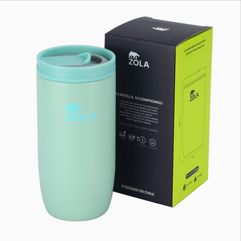VASO TÉRMICO MUG 425 ML ZOLA OUTDOORS CALYPSO | Sodimac Chile