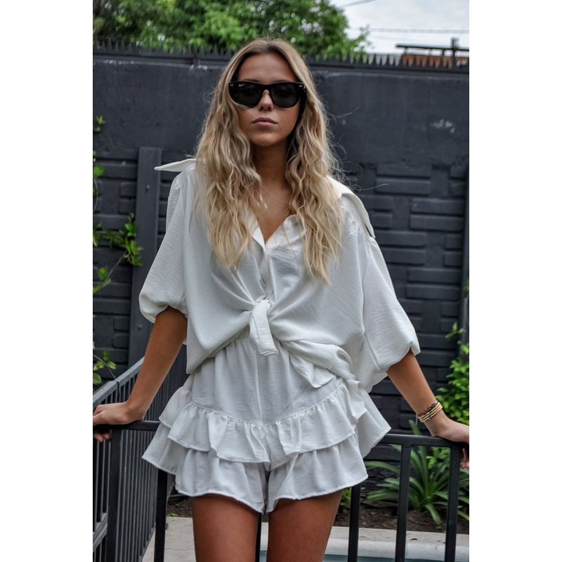 BLANCA SOFIA Short Rafaela Vuelos Blanco | falabella.com