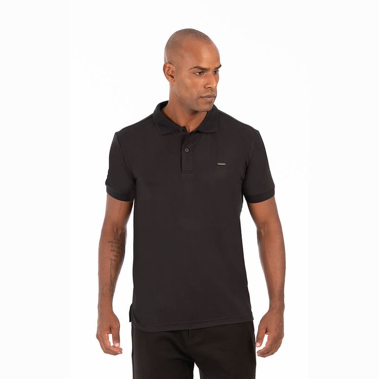 GANGSTER Polera Polo Poliamida Columbia Negro Gangster | Falabella Chile