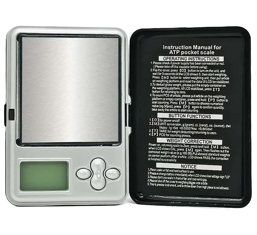 GEN Mini Gramera Pesa De Bolsillo Digital Precision 0,01-200g ...