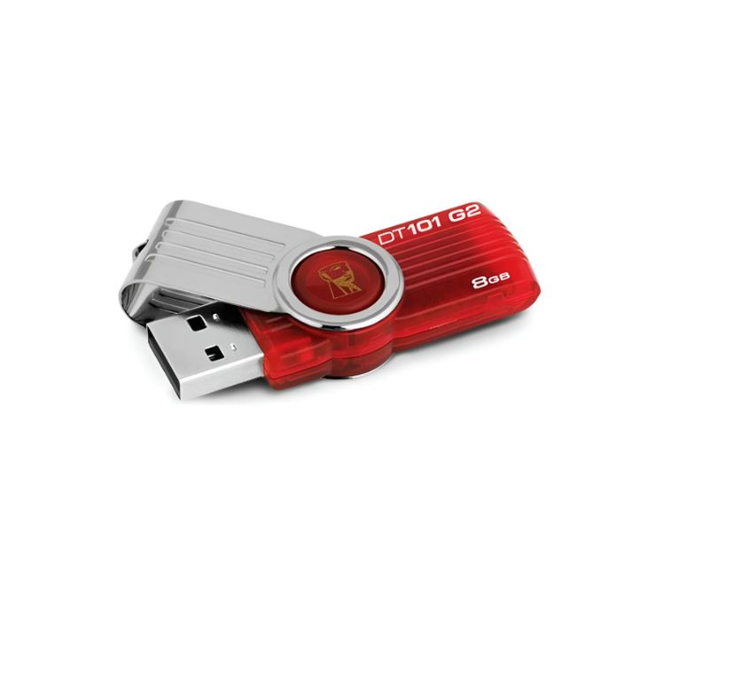 KINGSTON Pendrive Kingston Datatraveler 101 G2 Dt101g2 8gb 2.0 Rojo ...
