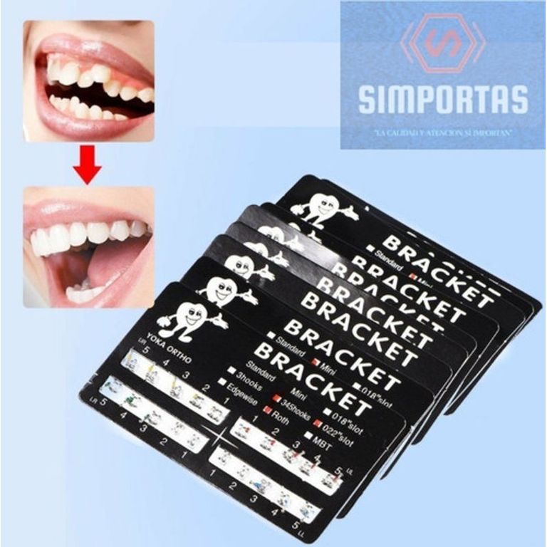 GENERICO Brackets Mini Roth 022 Hook 3-4-5 para ortodoncia | falabella.com