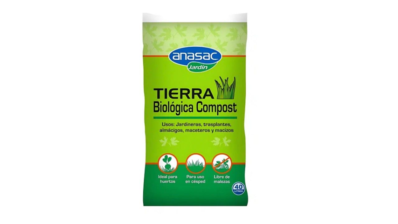 Tierra Biológica Compost 40 Lt | Sodimac Chile
