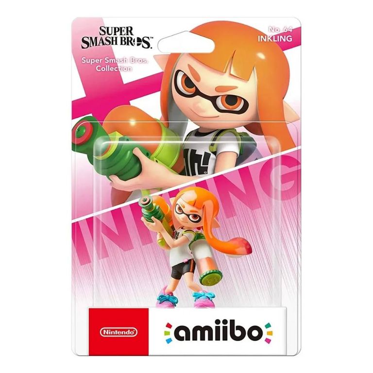 NINTENDO Figura Amiibo Inkling Girl - Super Smash Bros - Sniper ...