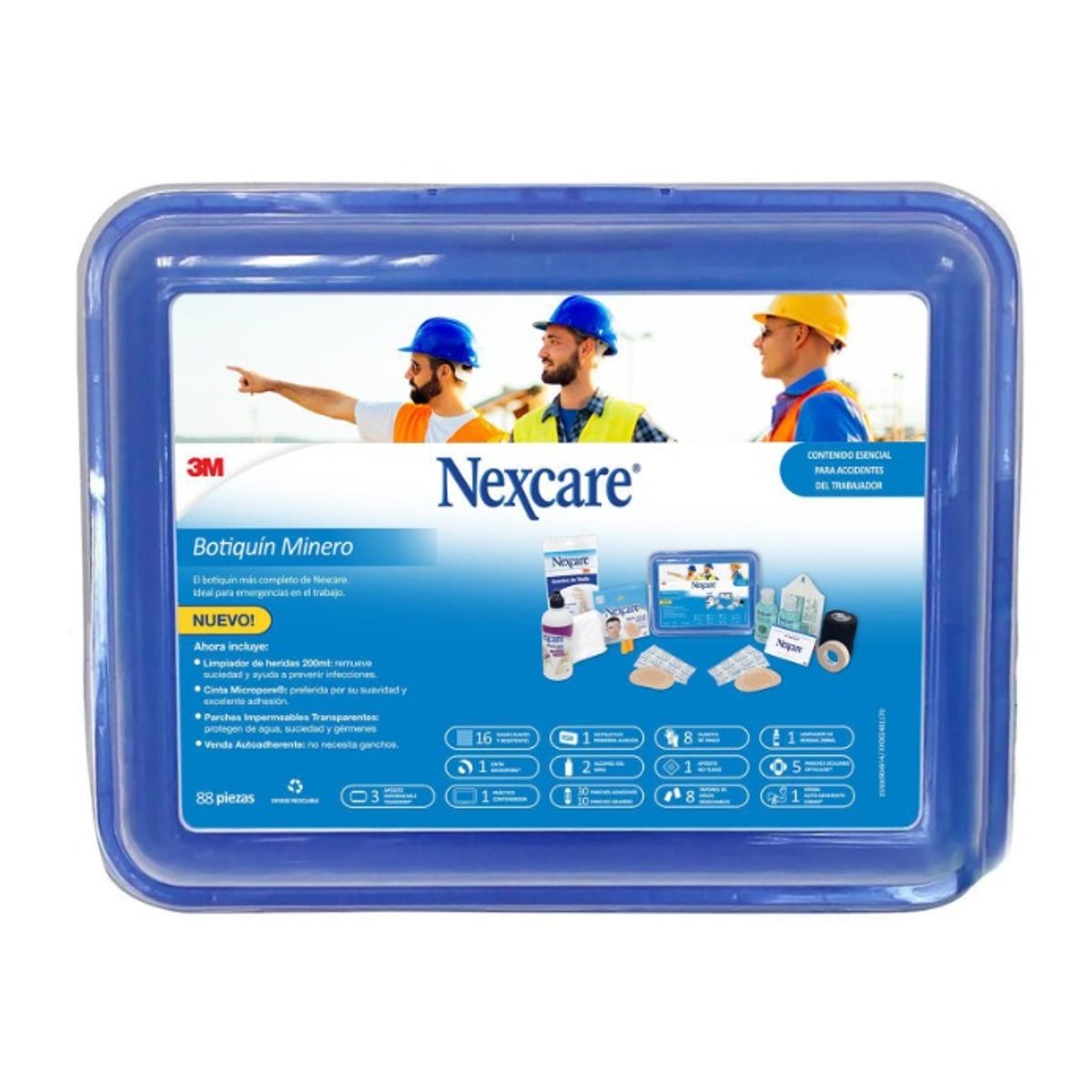 3M Botiquin Minero Nexcare de 88 piezas | falabella.com