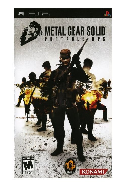 PLAYSTATION Metal Gear Solid Portable Ops - Psp Físico- Sniper ...