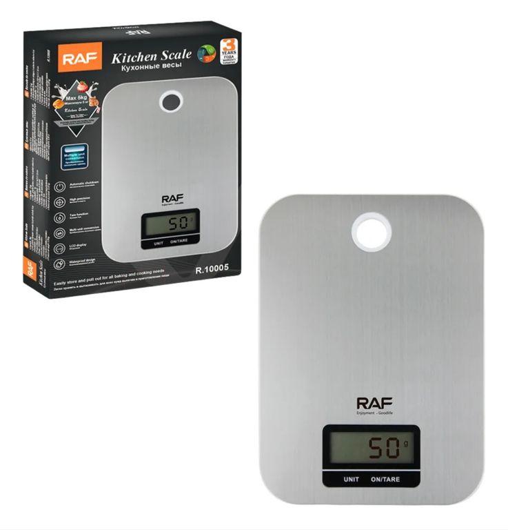 GENERICO Bascula Digital Gramera Cocina Balanza Alimentos Raf 5kg IRM ...