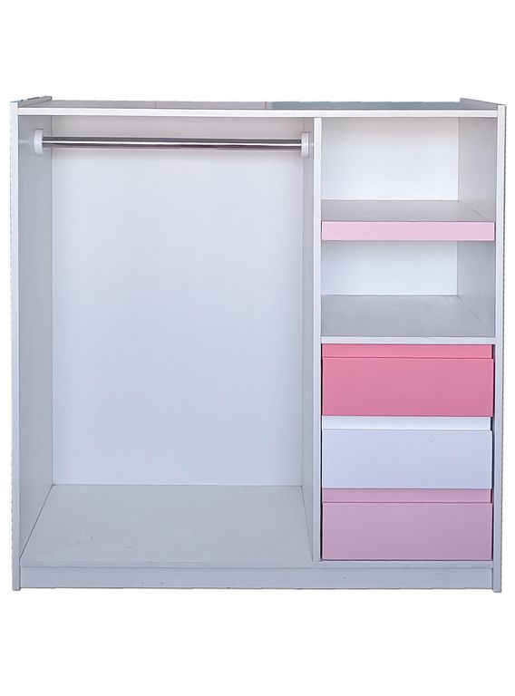 DECORACION CREATIVA Mini Closet Montessori - Linea Minimal Rosado ...
