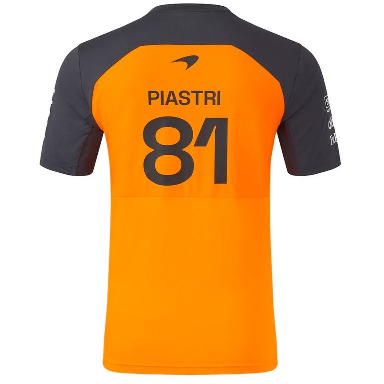 FORMULA 1 Polera Formula1 Mclaren F1 Oscar Piastri Diseño Oficial 2025 ...