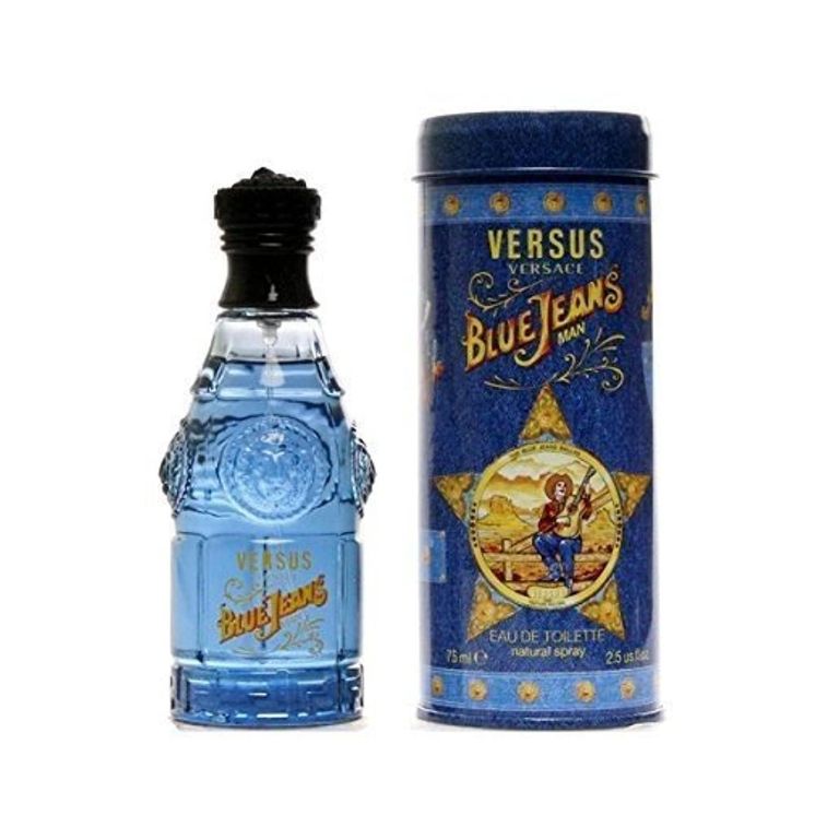 VERSACE Perfume Eau De Toilette Blue Jeans 75mL para hombre | falabella.com