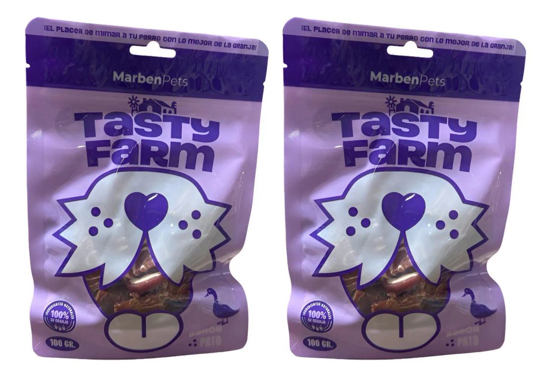 MARBEN PETS Snack Premium Seco Tasty Farm Para Perros 100g - Pack 2 ...