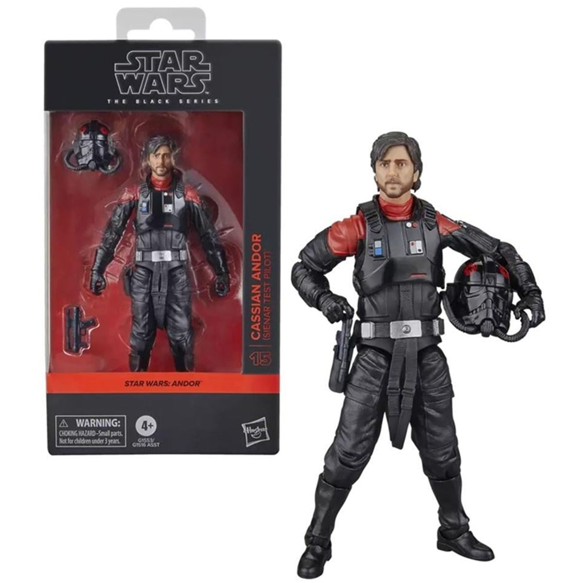 HASBRO Star Wars The Black Series Cassian Andor Sienar Test Pilot ...