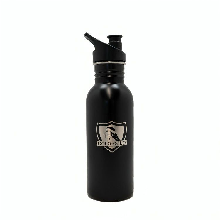 COLO COLO Botella Metalica Colo Colo 600 Ml Color Negro | falabella.com
