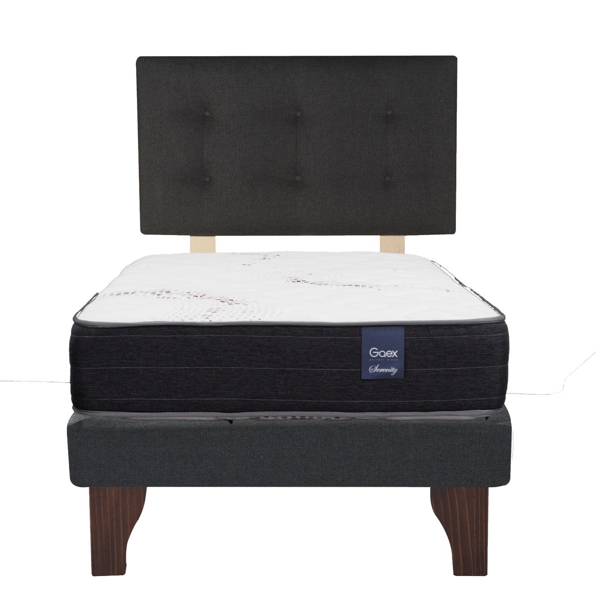 GAEX Cama Europea 1 Plaza 190 Respaldo Berna | falabella.com