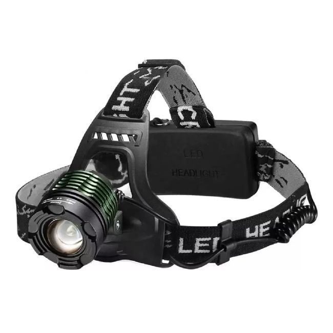 GENERICO Linterna Frontal Recargable Foco Minero Foco Led Para Cazar ...