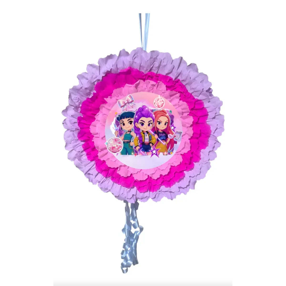 GENERICO Piñata de cumpleaños Las Guerreras Kpop Demon Hunters ...