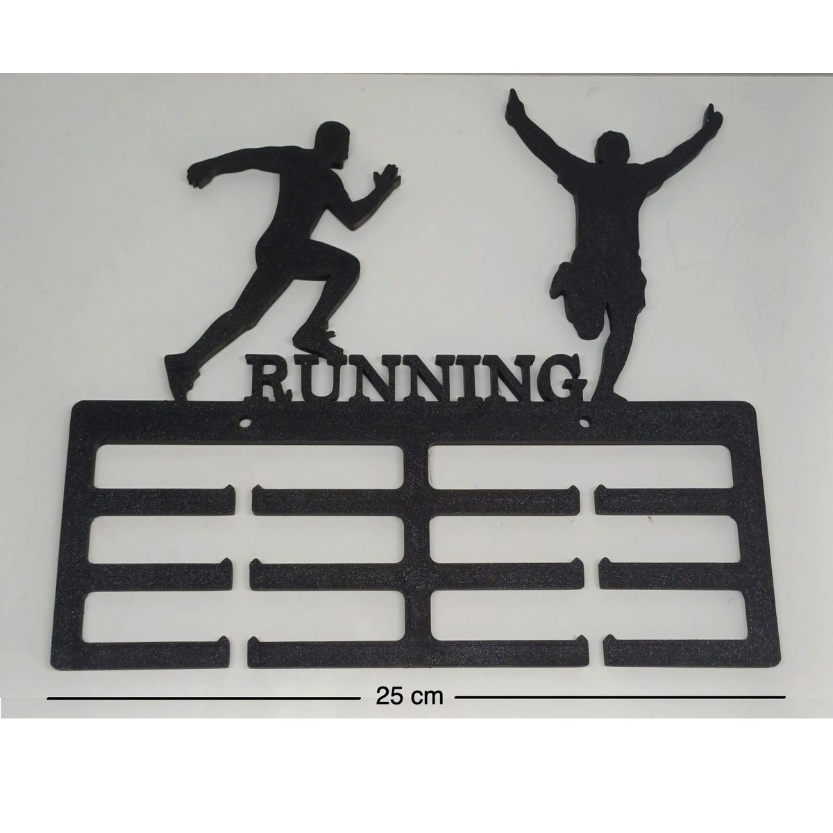 GENERICO Medallero de Running Hombre 25cm Negro | falabella.com