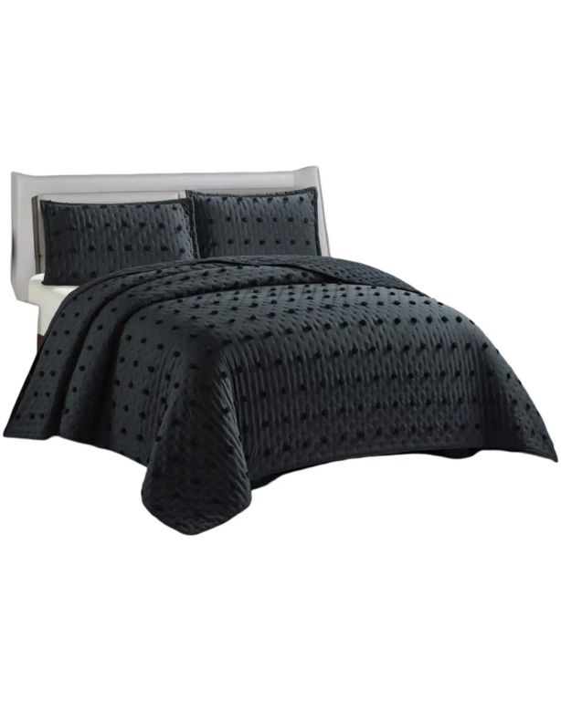 quilt cubrecama TUFTING DE LUJO SUAVE KING T01 | Sodimac Chile