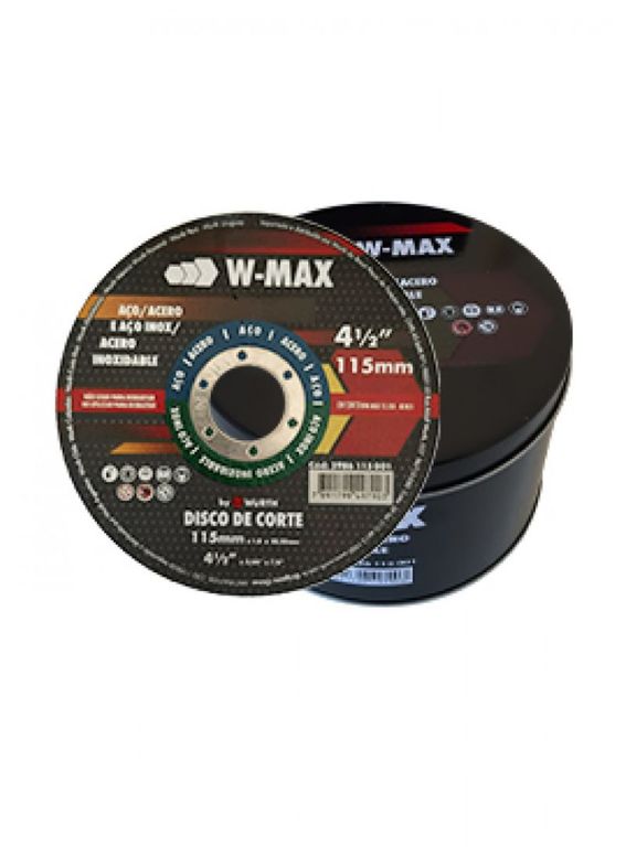 WURTH Disco Corte Inox/metal Wurth 4 1/2 Pack De 50 Unidades ...