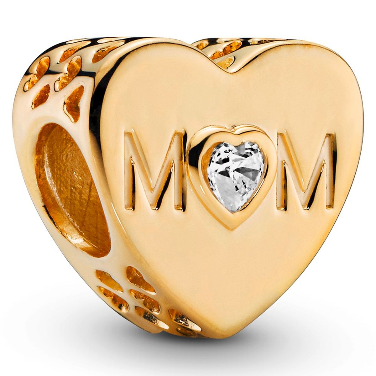 PANDORA Charm Corazón De Mamá Transparente Mujer Pandora | Falabella Chile