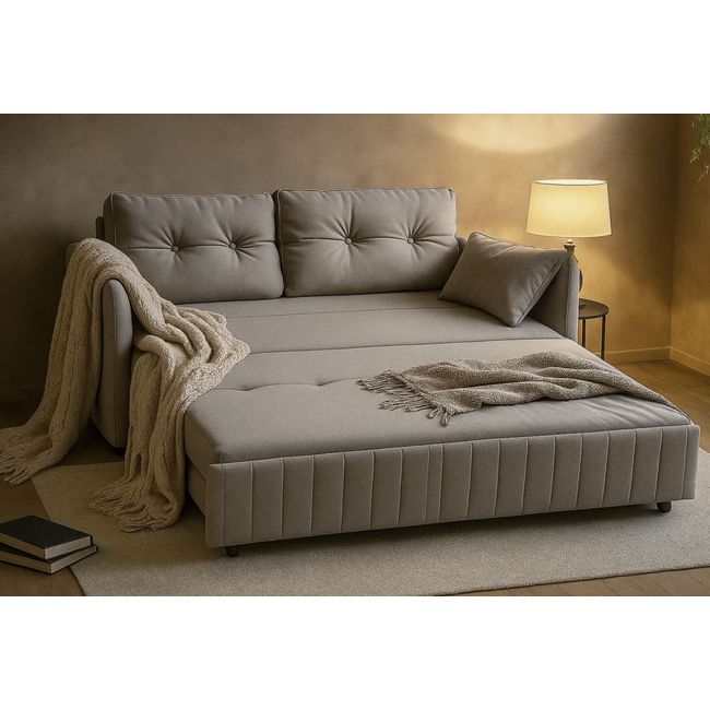 HOMER DESIGN Sofa Cama 170cm tela tecnica Base De Fierro con ...