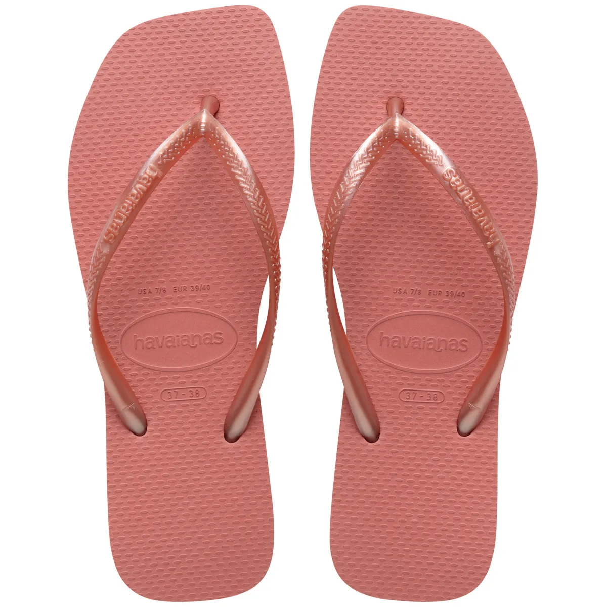 HAVAIANAS Sandalia Mujer Slim Square Arcilla Cañón Havaianas ...