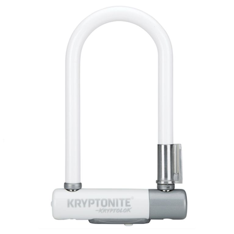 KRYPTONITE Candado U Lock Kryptonite New Kryptolok Mini 7 Blanco ...