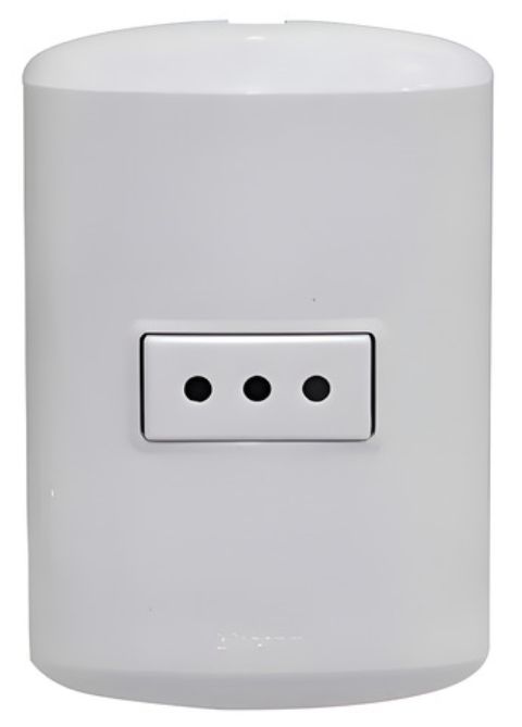 BTICINO Enchufe Toma Corriente Simple 10a Modus Plus Blanco Bticino ...
