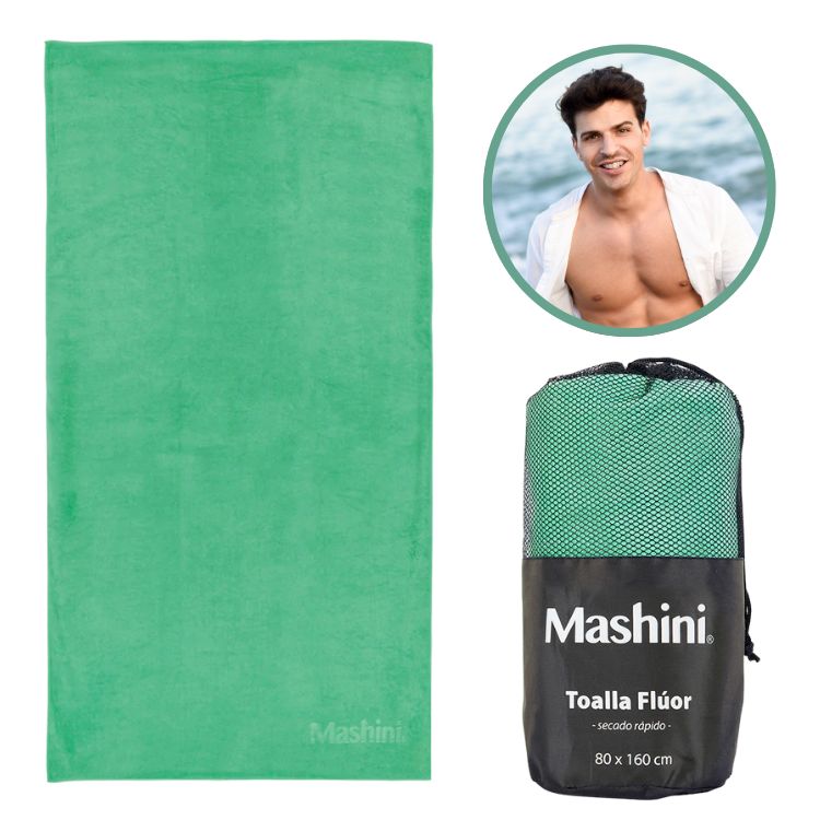 MASHINI Toalla Secado Rapido Mashini 80x160 Deporte Playa Microfibra ...