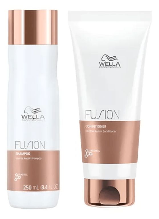 WELLA Shampoo y Acondicionador Reparación Fusion wella | falabella.com