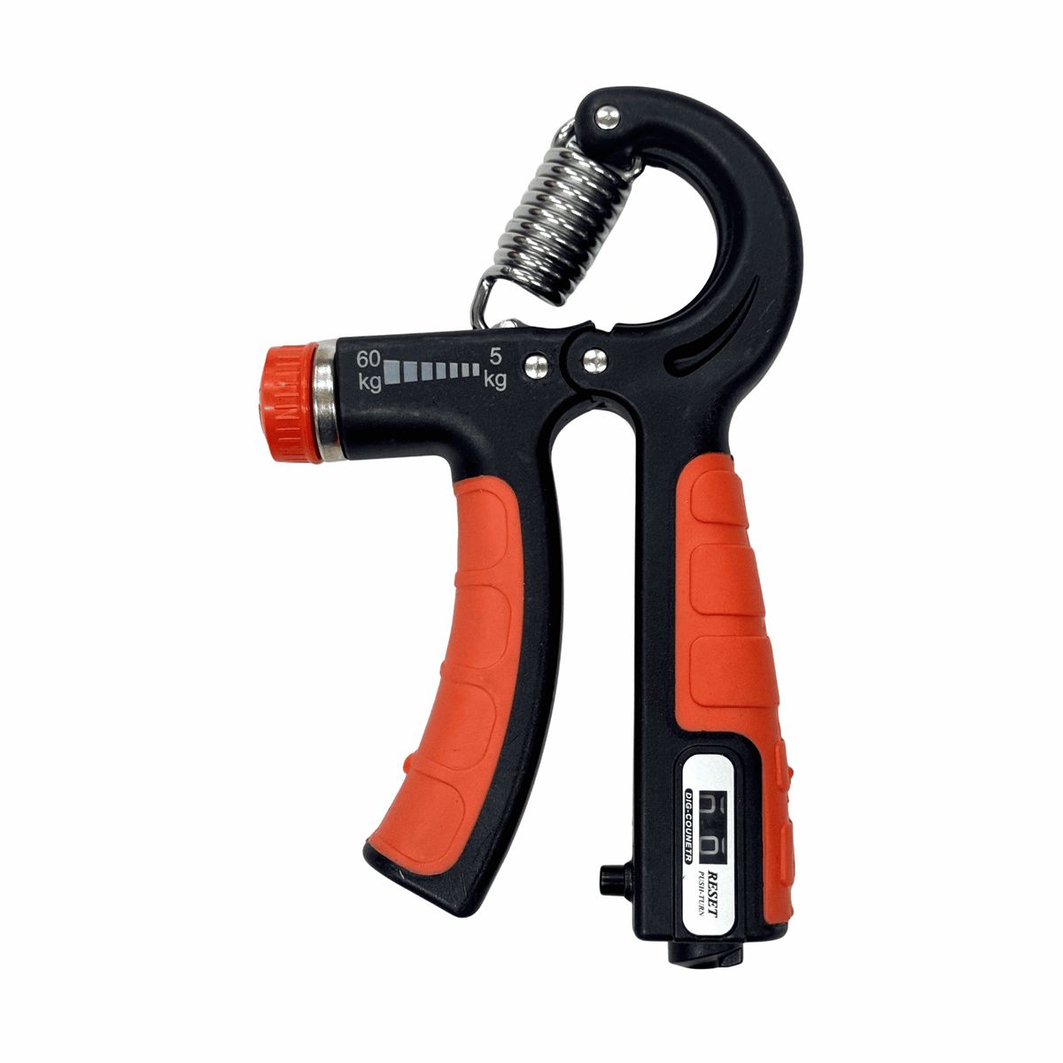 DALI Hand Grip Ergonómico Ajustable con Contador 560 kg Color Negro ...