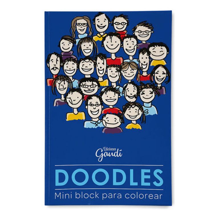 GENERICO Libro Doodles - Mini Block Para Colorear - Mundicrom ...