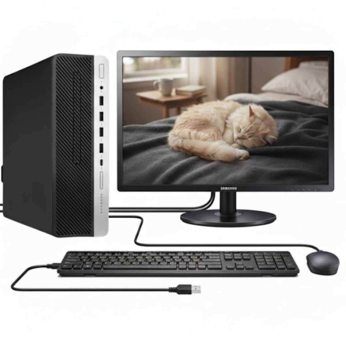 GENERICO PC Core i5 8ªGen - 24GB RAM. 256GB SSD / 500GB HDD + Monitor ...